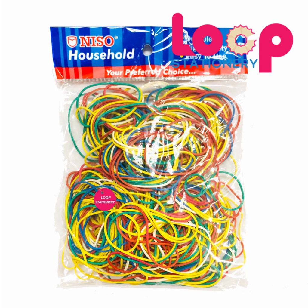 Elastic Rubber Band Colour Getah Gelang Elastik (200g) | Shopee Malaysia