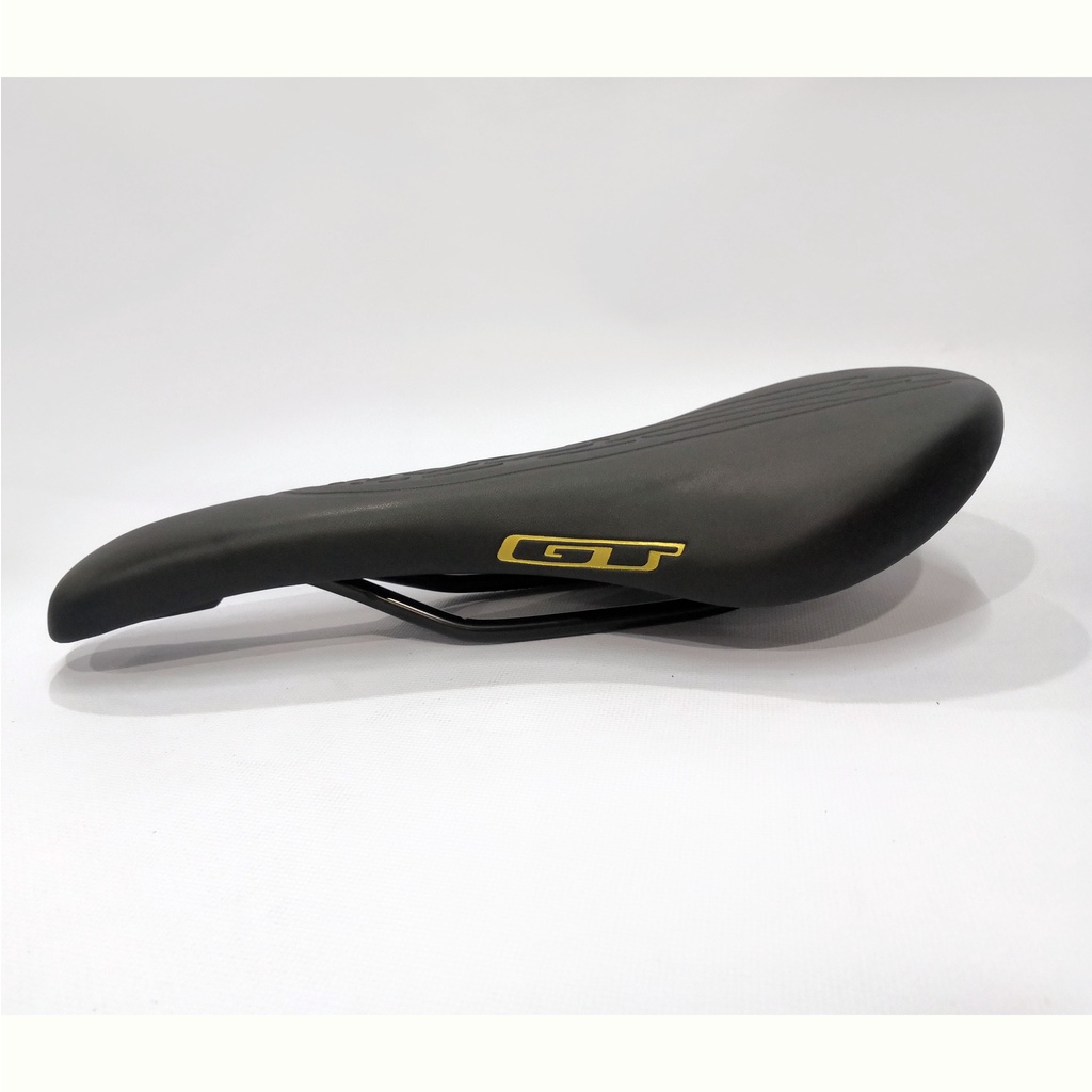 GT Black Gold Bicycle seat saddle Seat Basikal Saddle Spring Bicycle ...