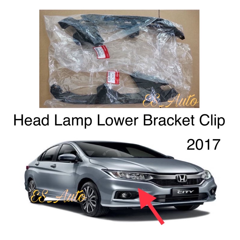 *City T9a 2017 Head Lamp Lower Bracket Clip 71190-t9a-t11 Lh / 71140 ...