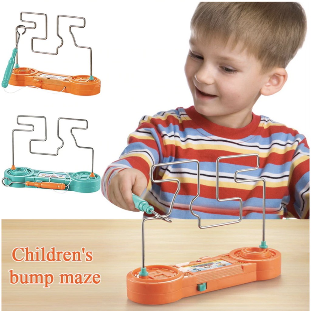 Kids Collision Electric Shock/Bump Maze/ Electric Touch Maze/ Science ...