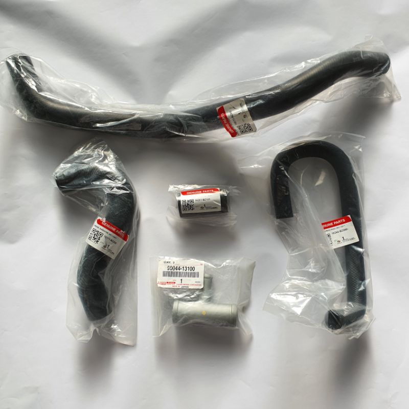Hose Water (Radiator +Pipe Complete 1set 5Items) -ALZA 09-21Yr ...