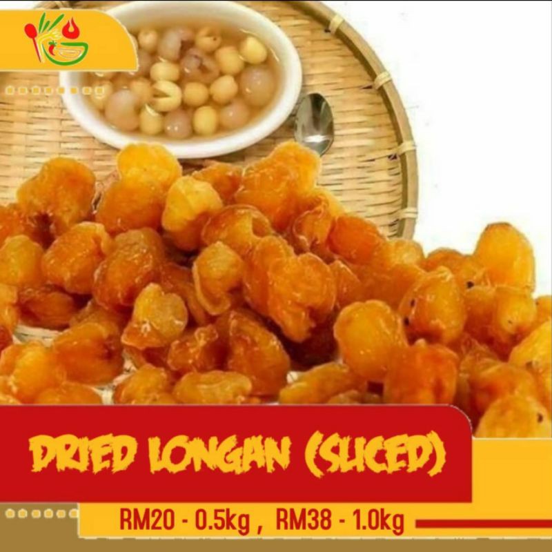 Thailand Dried Longan Value Pack 500G (sliced) | Shopee Malaysia
