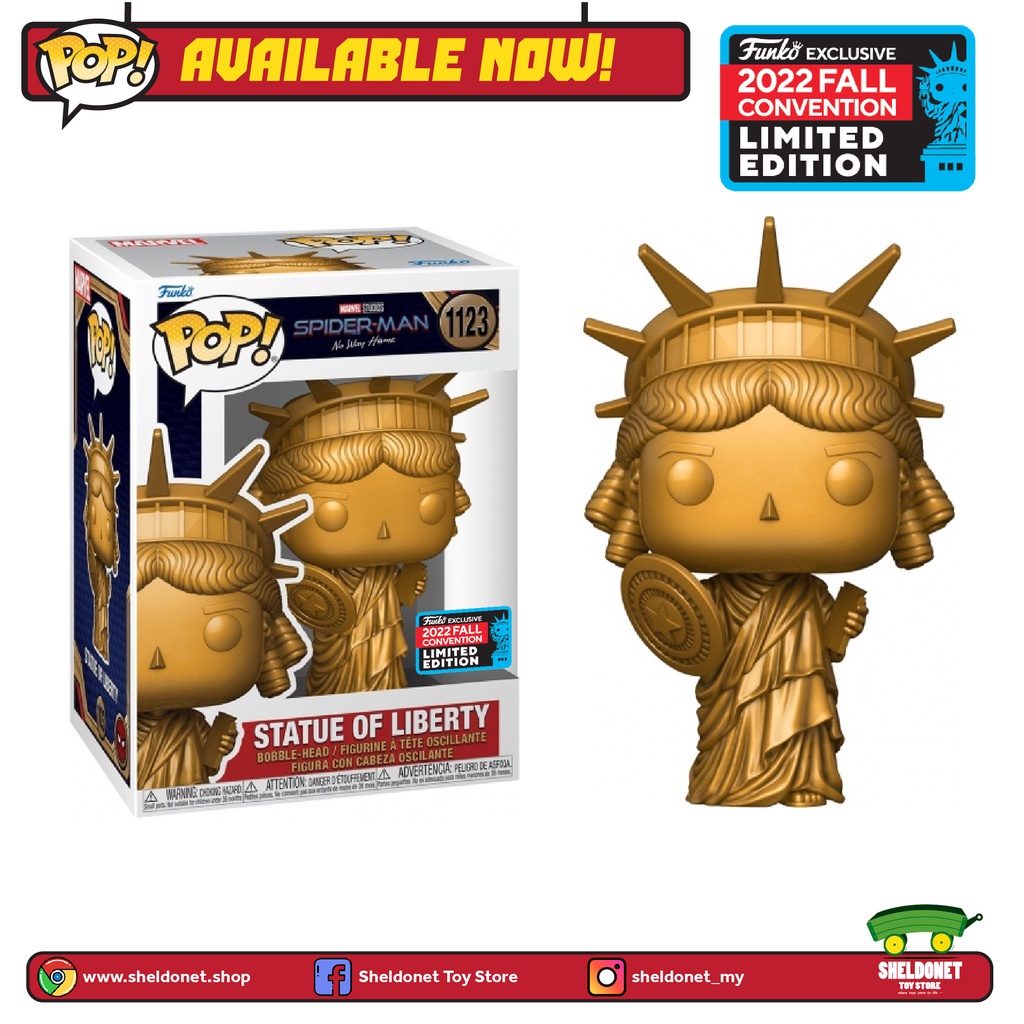 Funko Pop! Marvel: Spider-Man No Way Home - Statue of Liberty [Fall ...