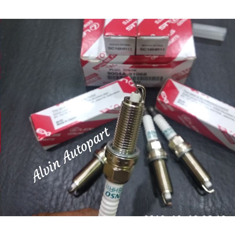 IRIDIUM SPARK PLUG SC16HR11 TOYOTA NEW HARRIER XU-60 HYBRID NEW ALTIS ...