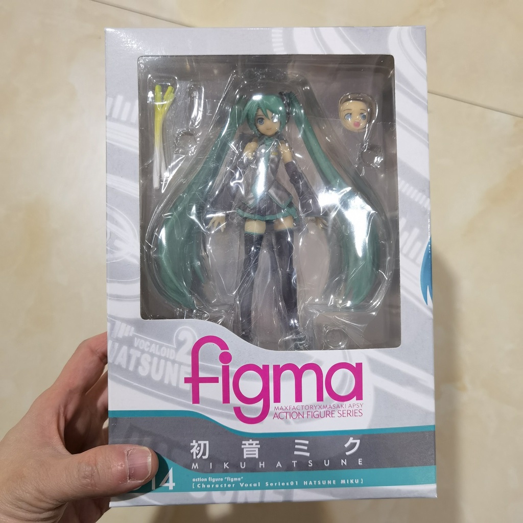 Hatsune Miku Figma #014 Singer Miku Action Figure Toy | Shopee Malaysia