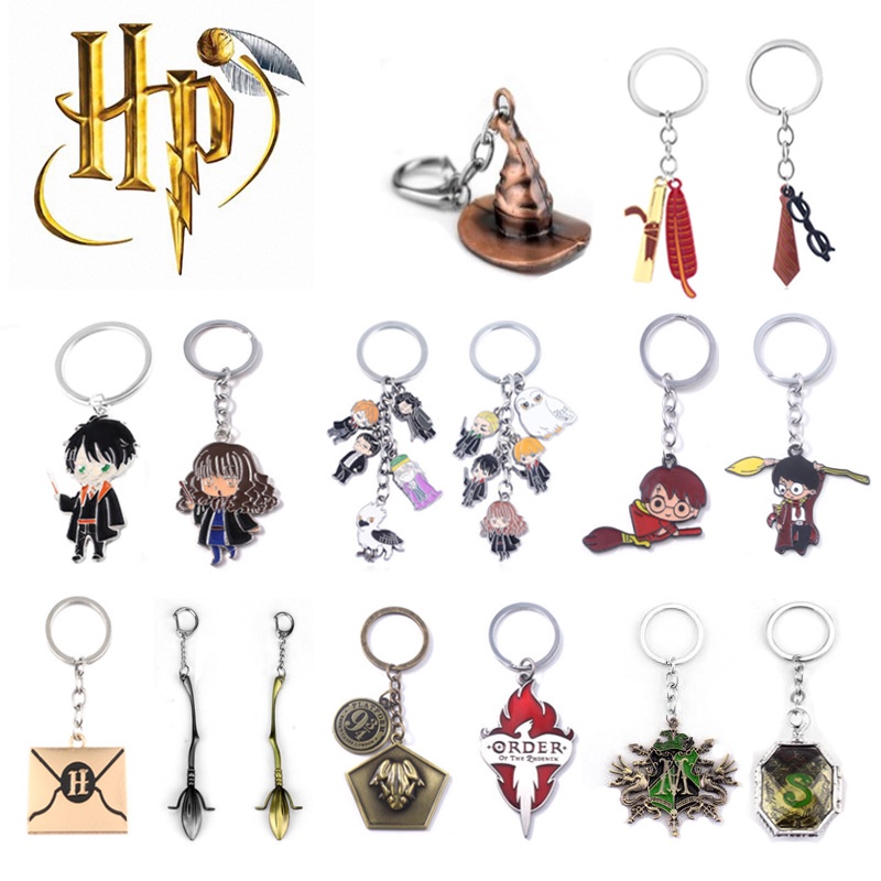 Movie Harry Keychain Colored Metal Doll Horcrux Box Metal Pendant Gift ...