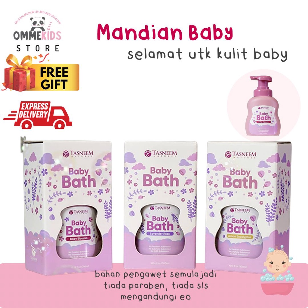 MANDIAN BABY TASNEEM NATUREL 300ML MURAH | HEAD TO TOE | Shopee Malaysia