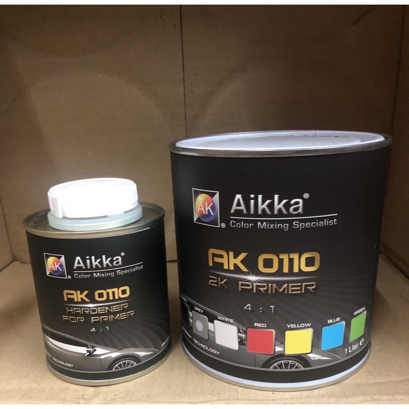 AIKKA AK0110 2K Primer / undercoat -grey ( set) | Shopee Malaysia