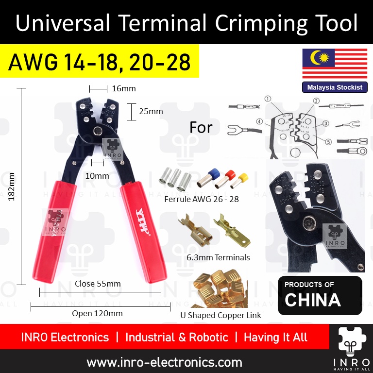 YTH-202A YTH-202B HS-202D Crimping Pliers Tubular Terminal Pliers ...