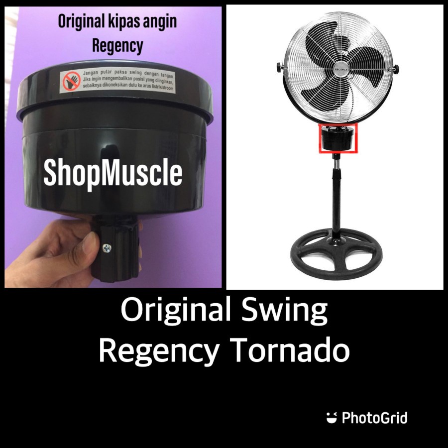 (Original) Swing set Synchronous Stand Fan Regency Spare Part | Shopee ...