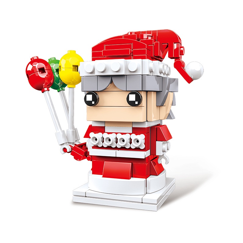 Kaiyi Building Blocks 10089 Santa Claus Elk Snowman Children s ...