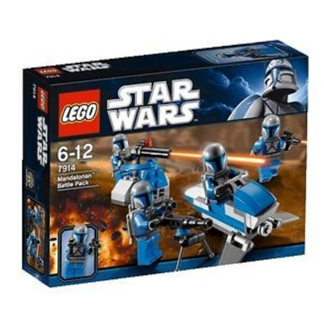 LEGO 7914 Star Wars Mandalorian Battle Pack Clone Troopers Army Builder ...