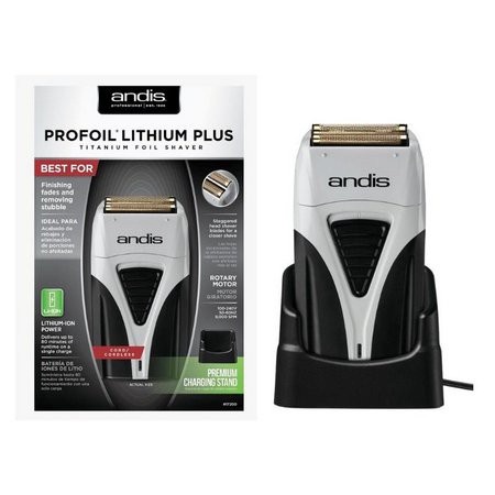 Finishing Machine Andis Shaver Profoil Lithium Plus Bivolt Hair Cutting ...