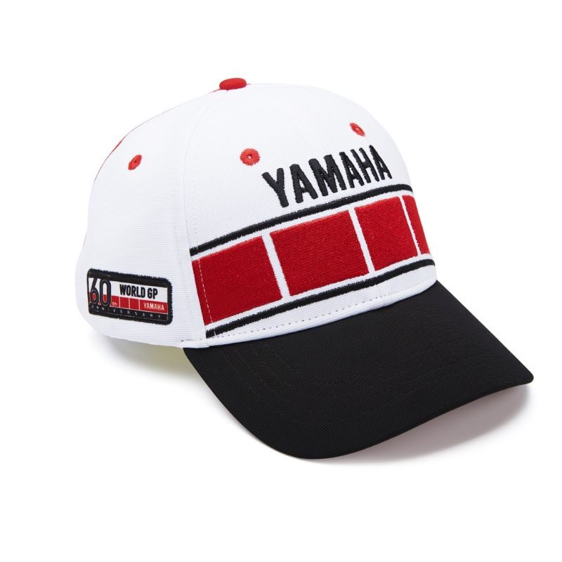 ORIGINAL Yamaha Racing Cap 60th Anniversary (Curve Visor) | Shopee Malaysia
