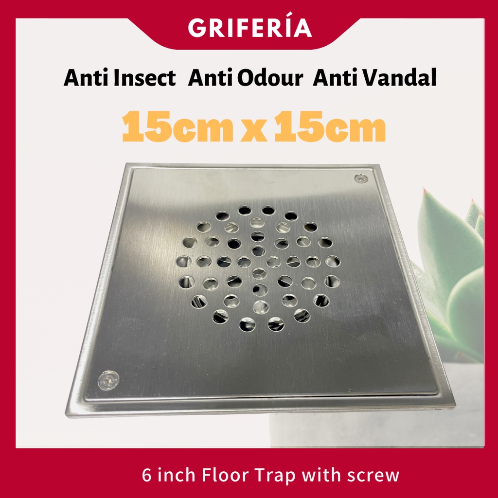 [FACTORY PRICE] 6 inch Floor Grating / Floor Trap /Floor Drain with ...