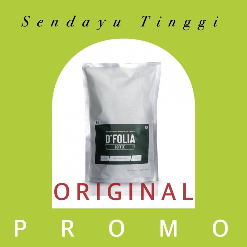 Sendayu Tinggi ORIGINAL D'Folia Coffee & Slimmax (NEW) | Shopee Malaysia