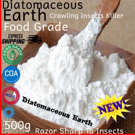 Diatomaceous Earth/Safe Food Grade/Diatomite Powder/Garden Pest CONTROL ...