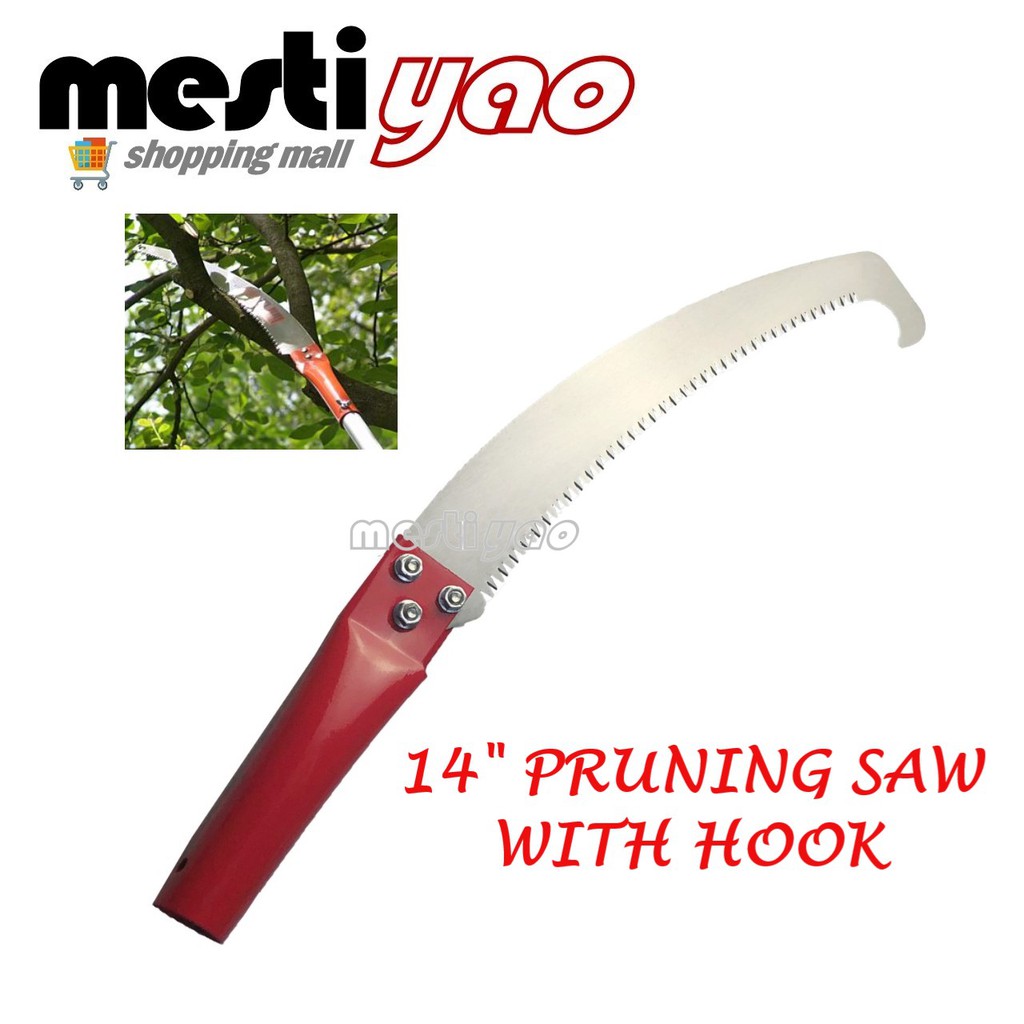 14” Pruning Saw/Branch Cutter with Hook/Gergaji Dahan Pokok | Shopee ...