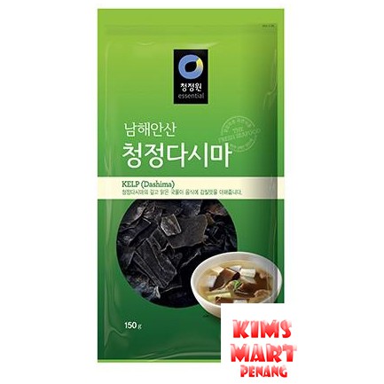 CHUNGJUNGWON KOREA KELP(DASHIMA) 150g 청정원 남해안산 청정다시마 150g | Shopee Malaysia