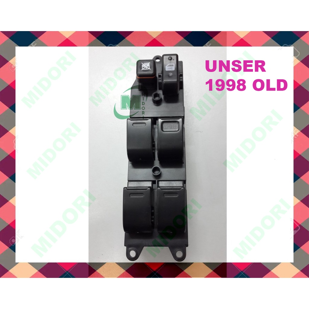 TOYOTA UNSER KF80 1998 2003 POWER WINDOW MAIN SWITCH (Suis Pengawal ...