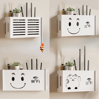 Wifi Rack Storage Punch-free Router Rack Set-top Box Wall-mounted ...