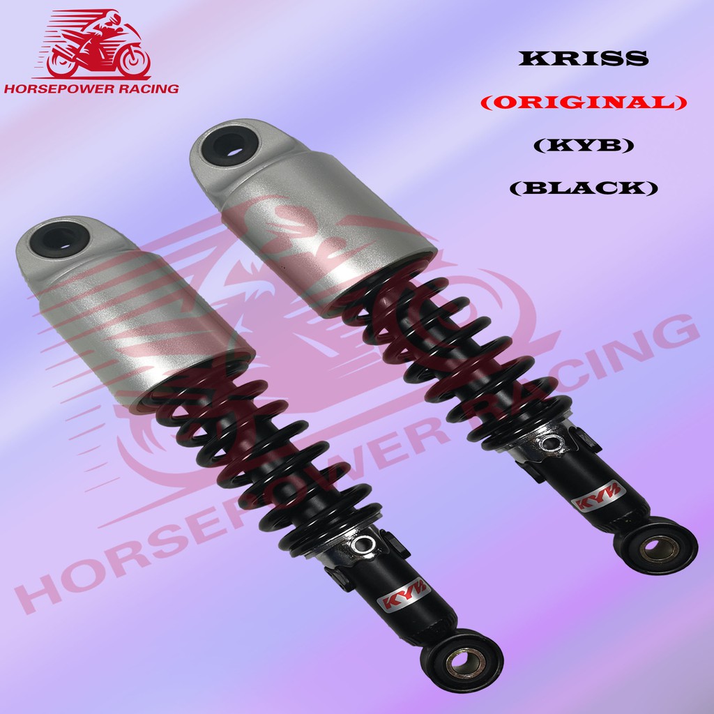 KRISS 110 / KRISS 100 / KRISS 2 / KRISS 120 / KRISS SG (KYB) 310MM REAR ABSORBER (BLACK ...