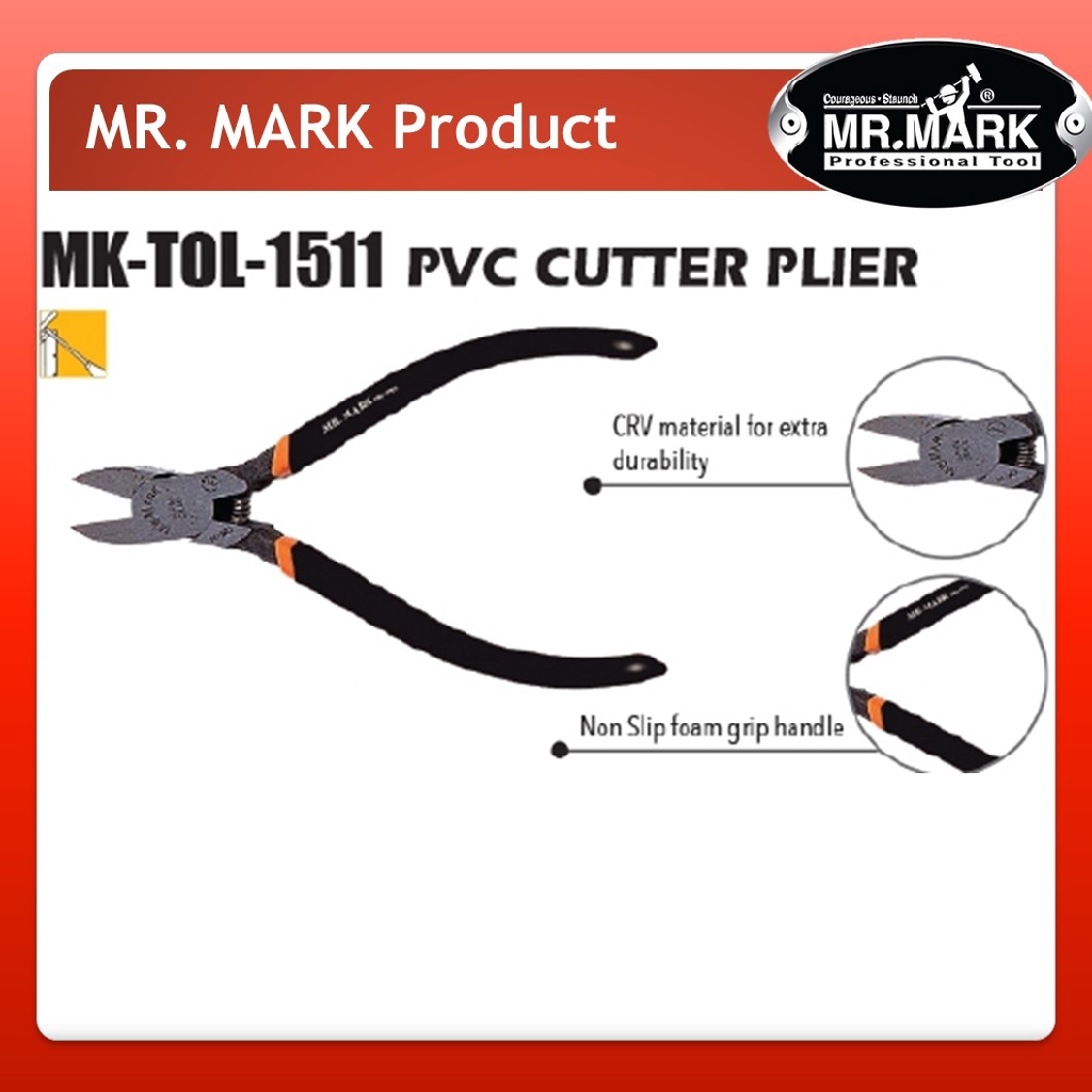 MK-TOL-1511-05 MR MARK PVC CUTTER PLIER | Shopee Malaysia