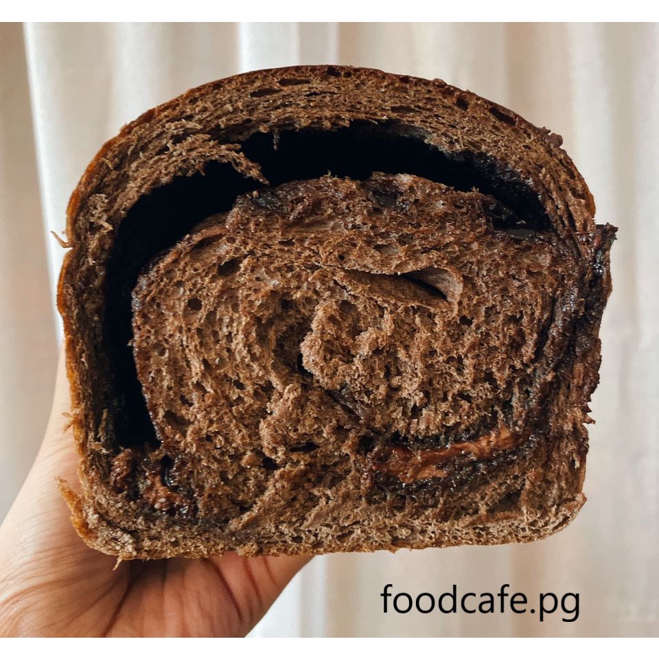 (Premix) Simple & Easy Chocolate Bread Mix (+/-400g) (Produced 600g Big ...