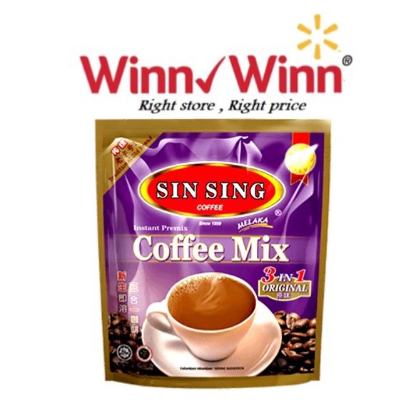 Sin Sing Coffee Mix 3in1 600g (30sachets x 20g) | Shopee Malaysia