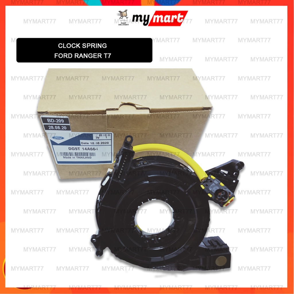 Ford Ranger T7 Airbag Spiral Cable Clock Spring DG9T-14A664 (14PIN ...