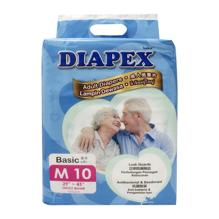 Diapex Adult Diapers M10 | Shopee Malaysia