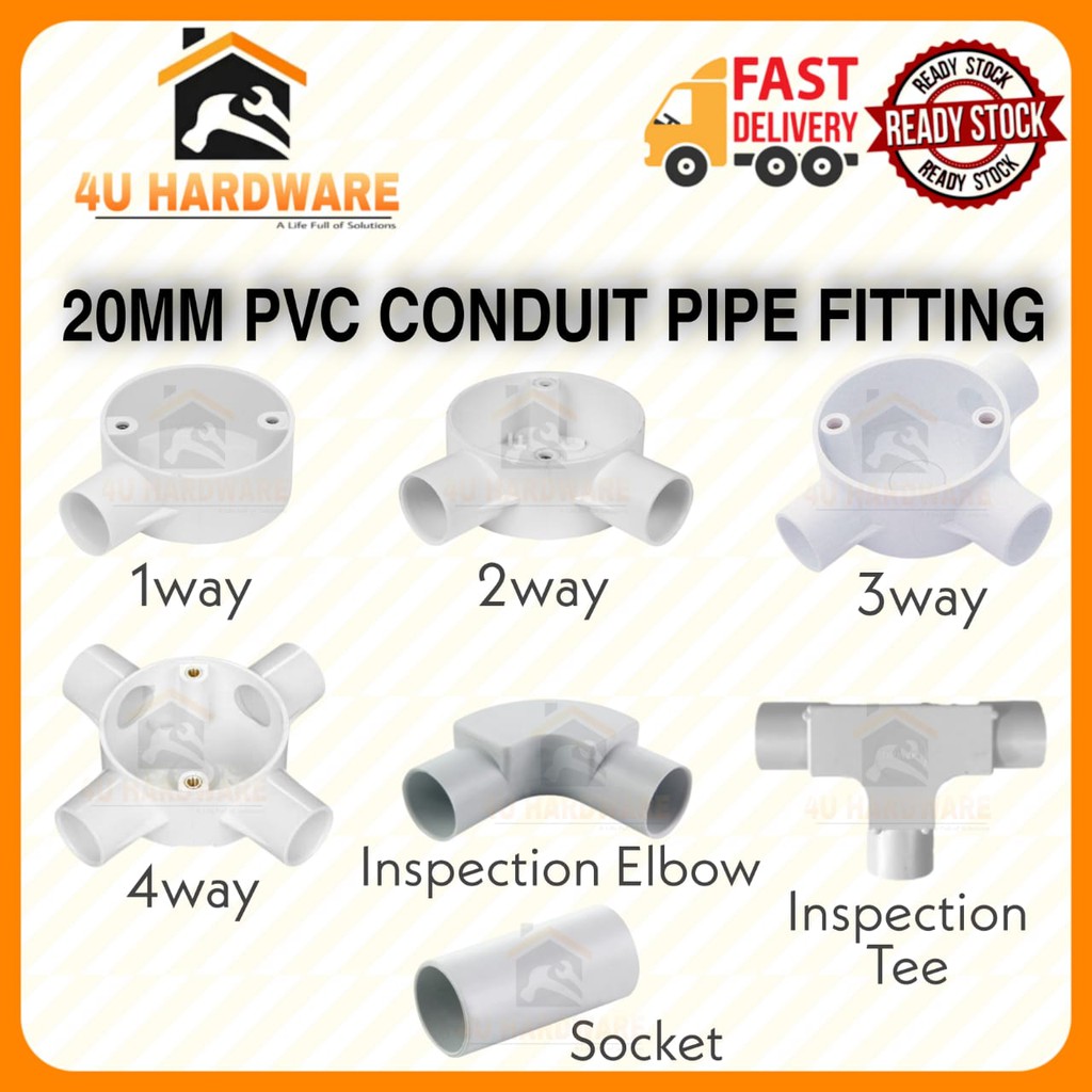 Conduit Pipe Fittings / PVC Pipe Accessories / Inspection Socket ...