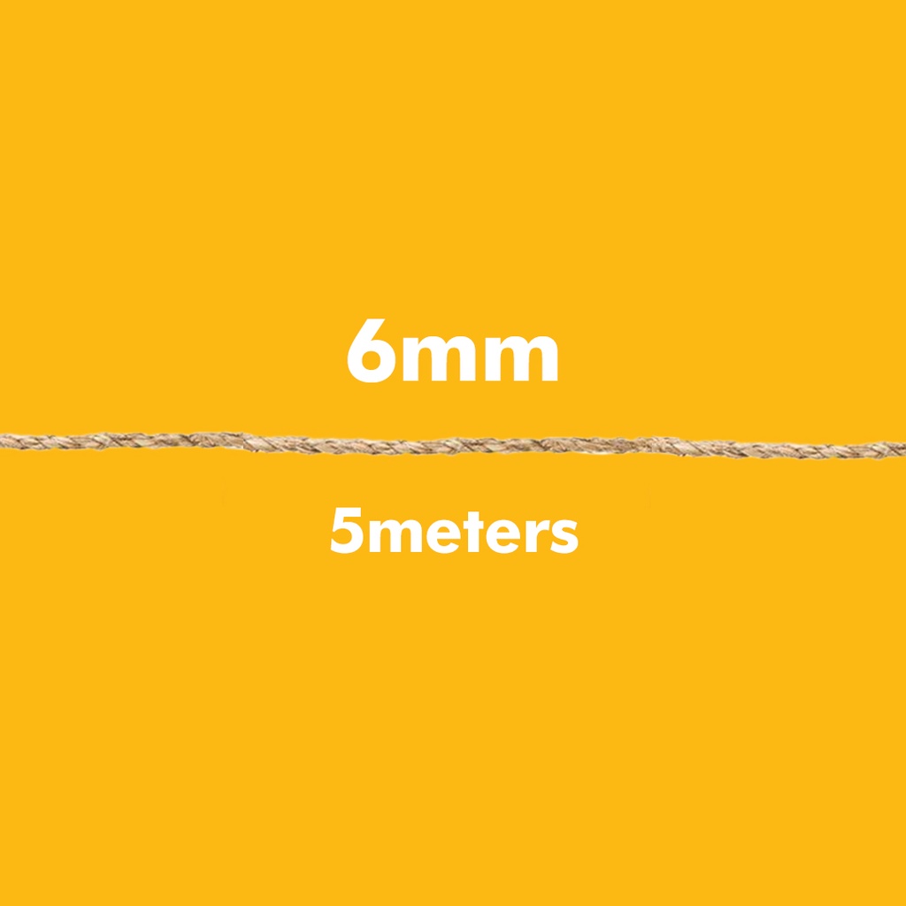 PACKMAN Hemp Rope Twine Cord Jute String Tali Guni Tali Rami Kucing DIY ...