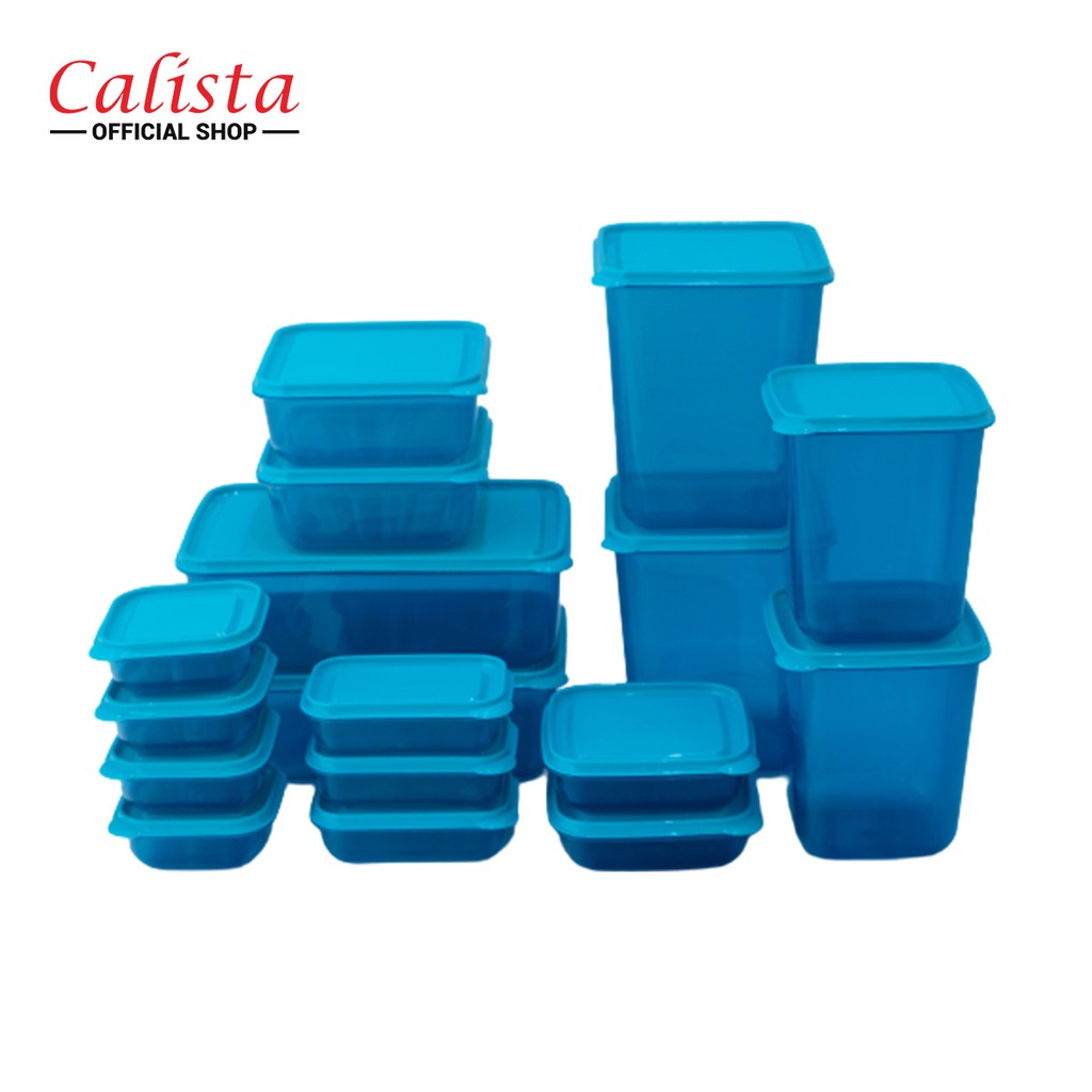 Calista Otaru Premium Full Color Plastic Jar Set Of 17pcs | Shopee Malaysia