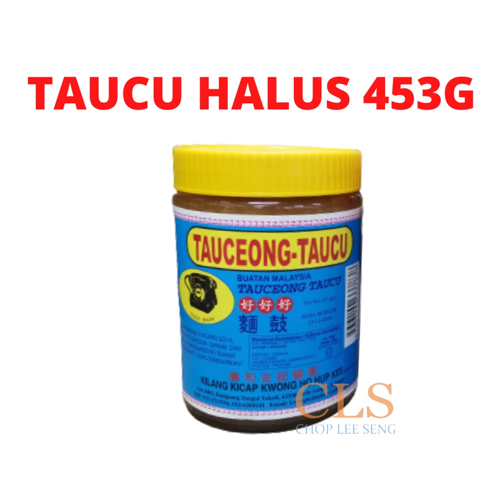 CLS TauCeong Taucu Kicap Tauchu Bean Sauce Halus Kasar 豆酱 面鼓 豆瓣酱 453G ...