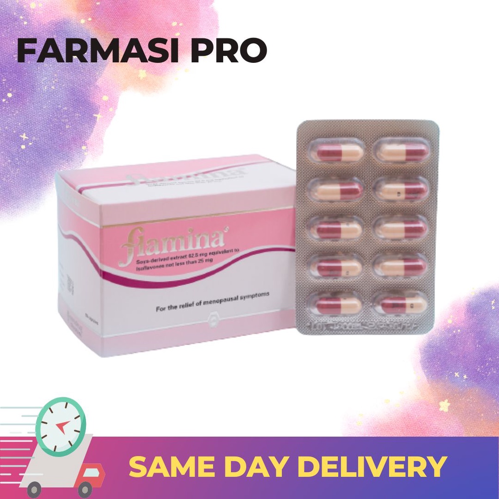 (READY STOCK) FLAMINA CAPSULE 60'S (SUPPLEMENT MENOPAUSE) | Shopee Malaysia