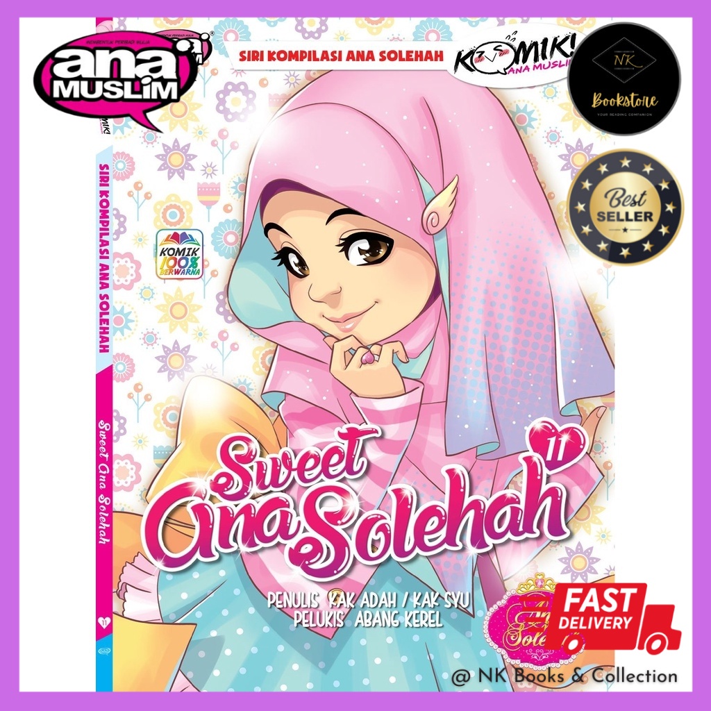 ANA MUSLIM - komik SWEET ANA SOLEHAH 11 | Shopee Malaysia