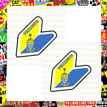 JDM Penang JT - Car Sticker / Bumper Sticker | Shopee Malaysia