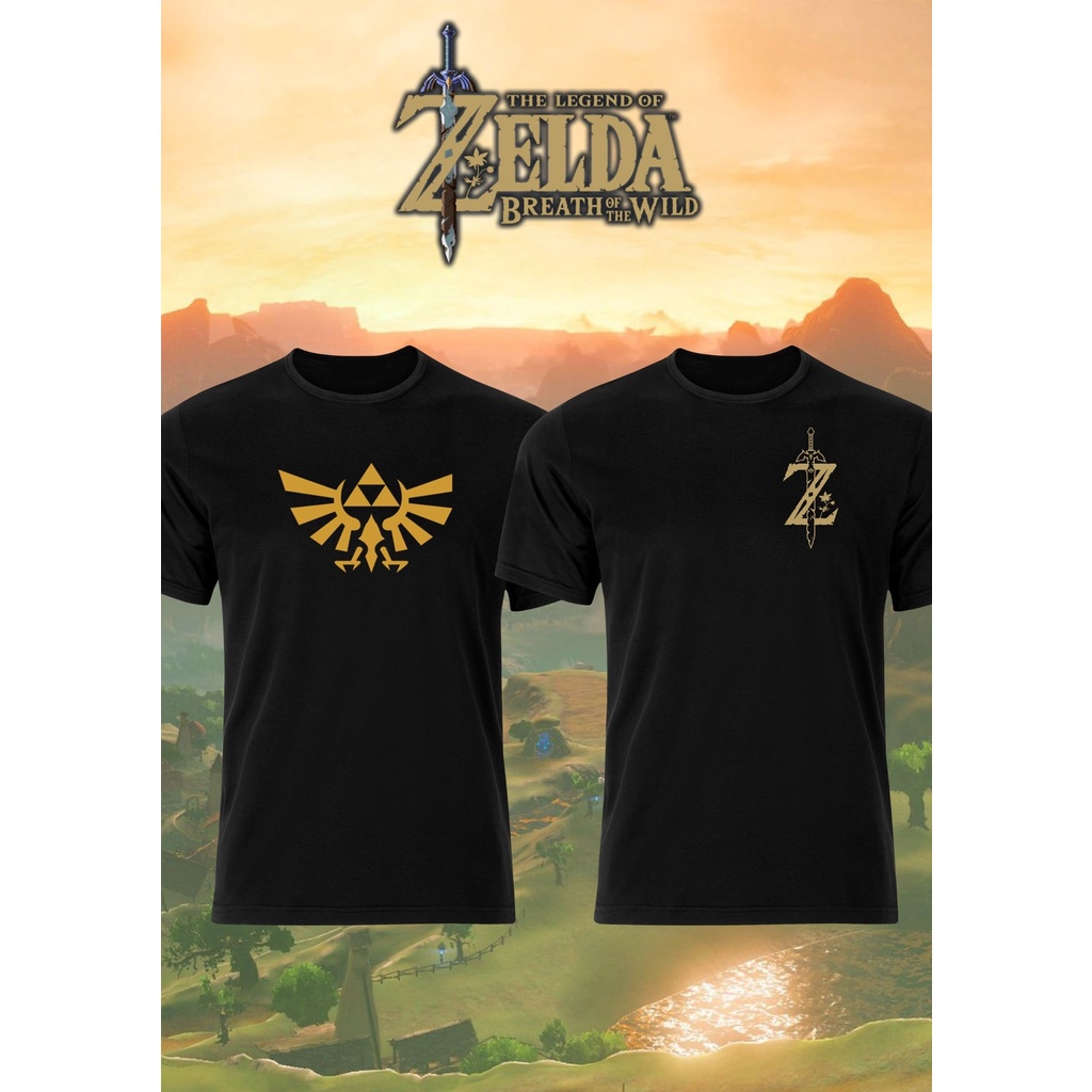 Zelda BOTW Themed T-Shirt | Shopee Malaysia