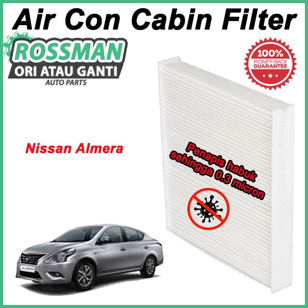 Nissan Almera Cabin Air Cond Filter | Shopee Malaysia