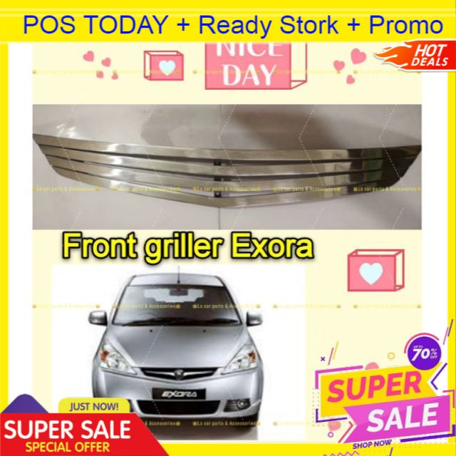 Proton exora 旧款 前中网 Exora OLD Front Grill Bonnet Bumper Engine Saloon ...