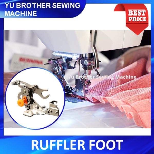 Ruffler Presser Foot / Tapak Ropol (for Portable Sewing Machine ...