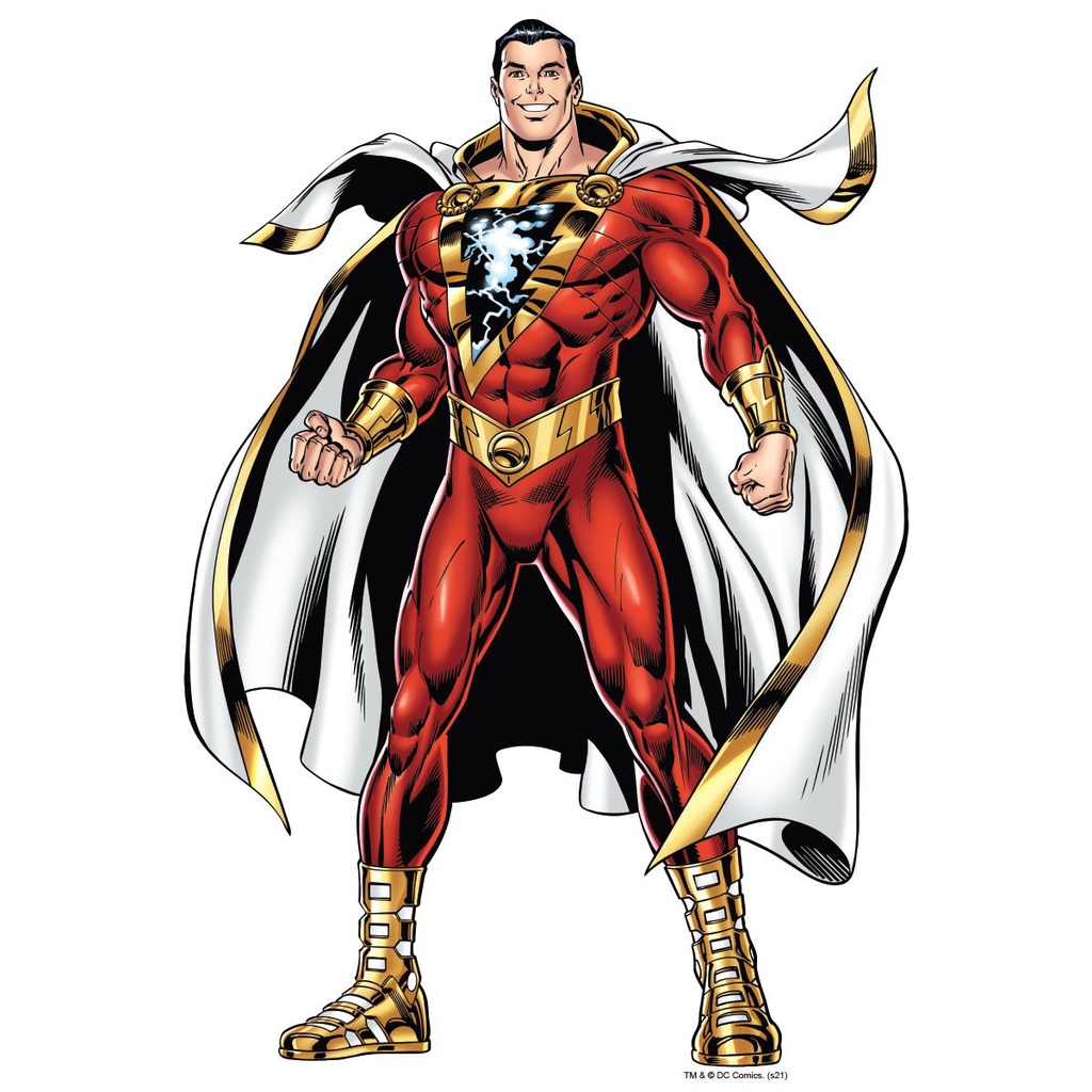 Kismet Decals Shazam! Earth's Hero Licensed Wall Sticker - Easy DIY ...
