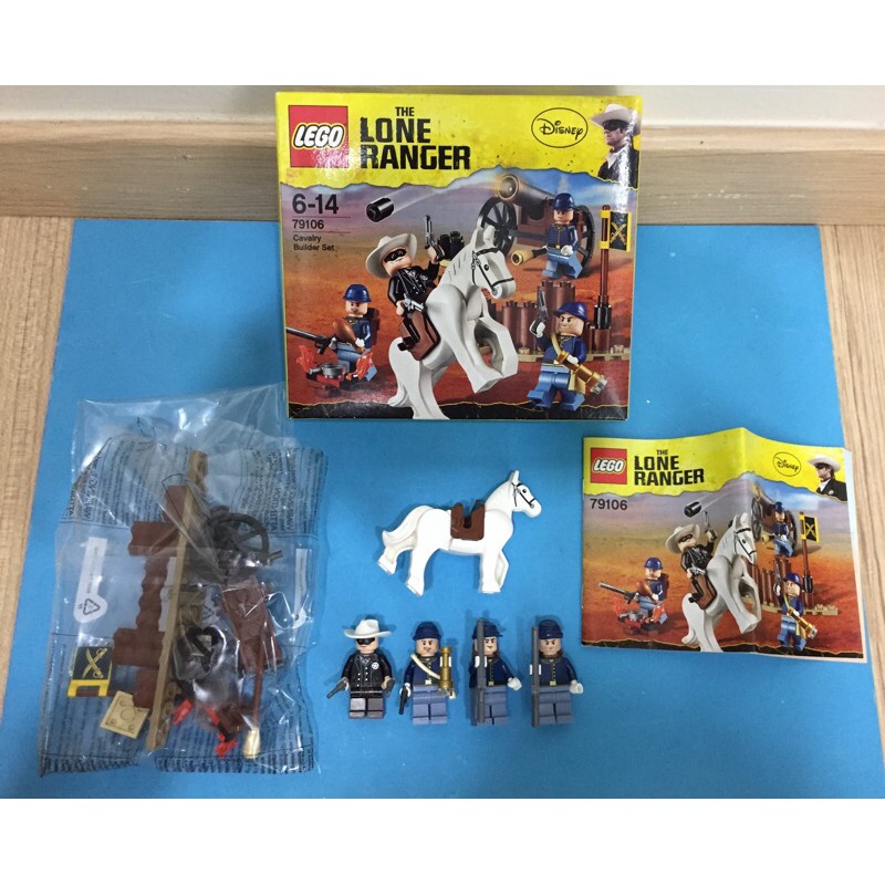 Lego 2013 Lone Ranger Disney Calvary builder set 79106 complete ...