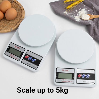 [Bakers' Paradise] Digital Weight Scale - 2A battery - up to 5kg - scale for baking - gram ...