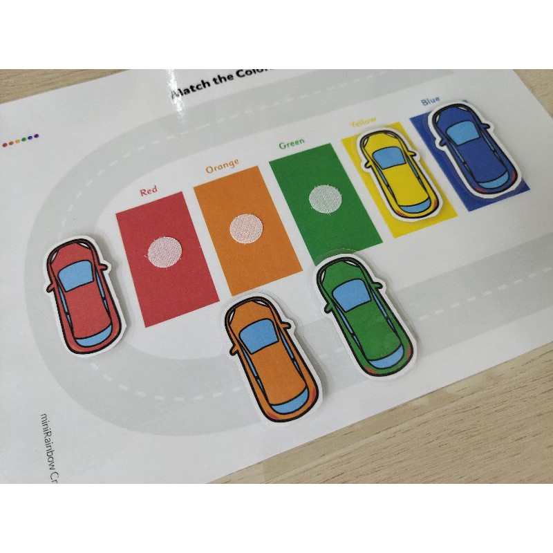 (Ready Stock) Montessori Toy Toddler Early Learning Colour Matching ...