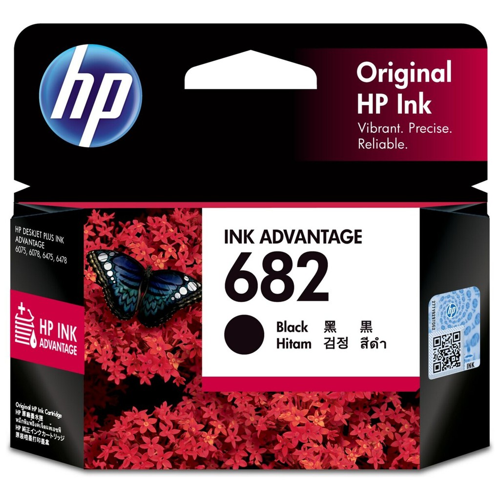 HP 682 Black & Color Original Ink Advantage Cartridges for hp 2336 hp ...