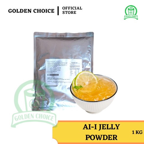 Aiyu Jelly Powder 1KG Halal - Ai Yu Jelly Topping Agar for Lemon Fruit ...