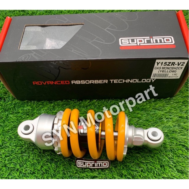 Y15ZR V1 V2 Y16ZR 205MM ADJUSTABLE GAS MONOSHOCK Y15ZR VER2 VER 2 SUPRIMO YAMAHA 205MM MONO ...