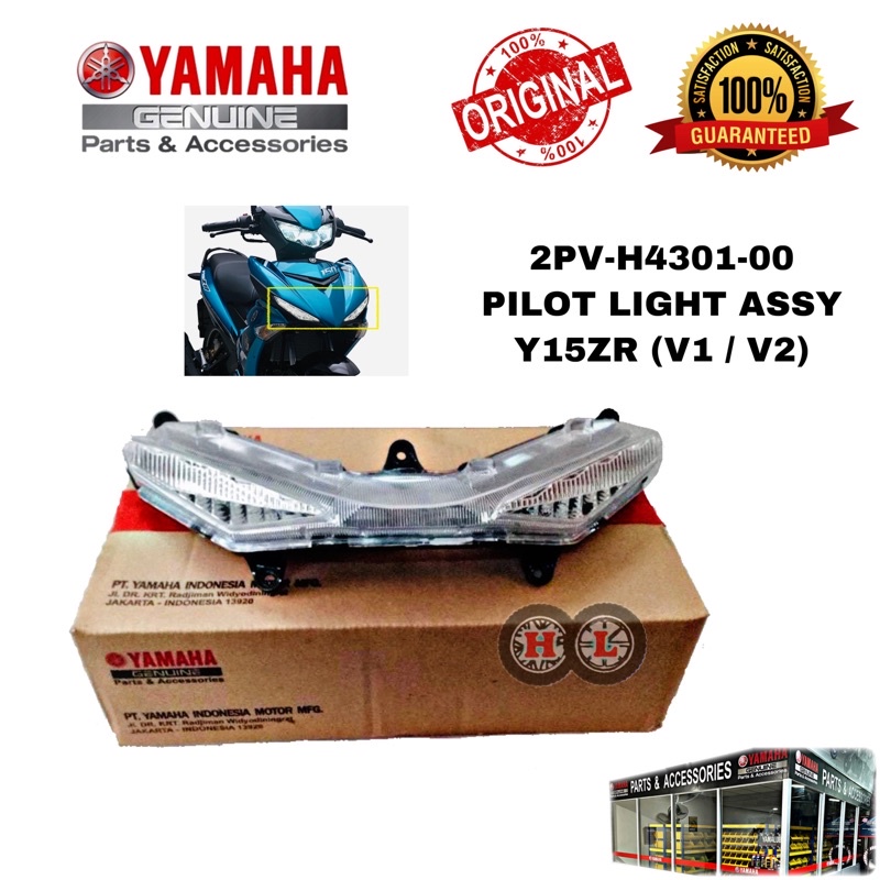 2PV-H4301-00 YAMAHA PILOT LIGHT ASSY Y15ZR ORIGINAL - Lampu Dada Ysuku ...
